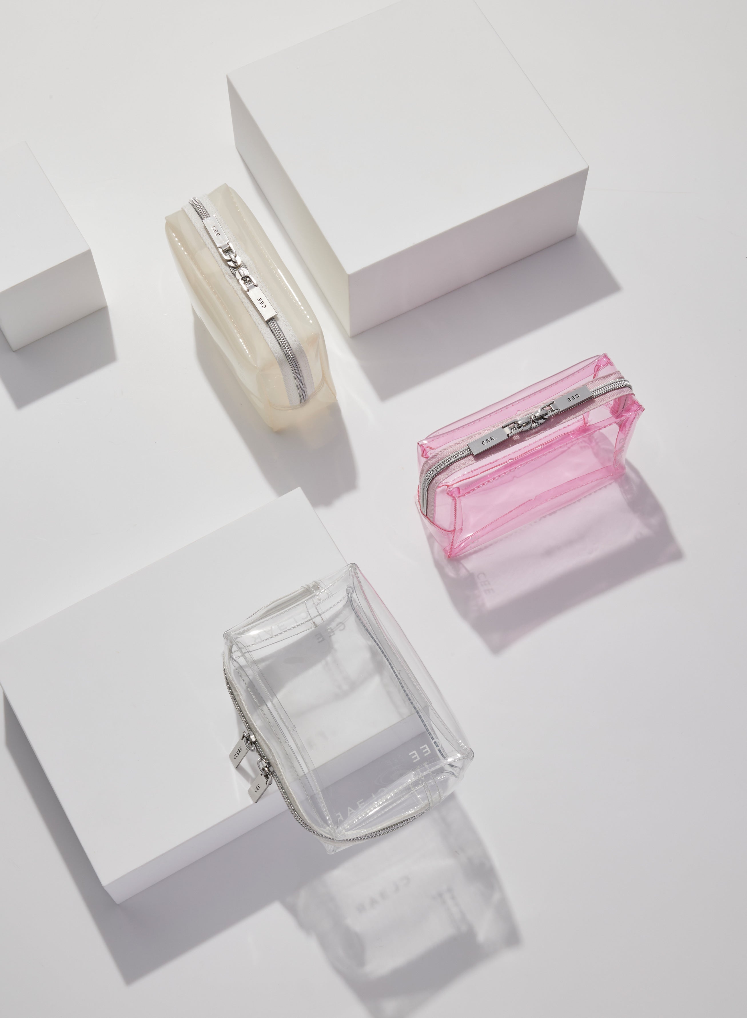 MINI COSMETIC CASE TRIO SET – CEE CLEAR US